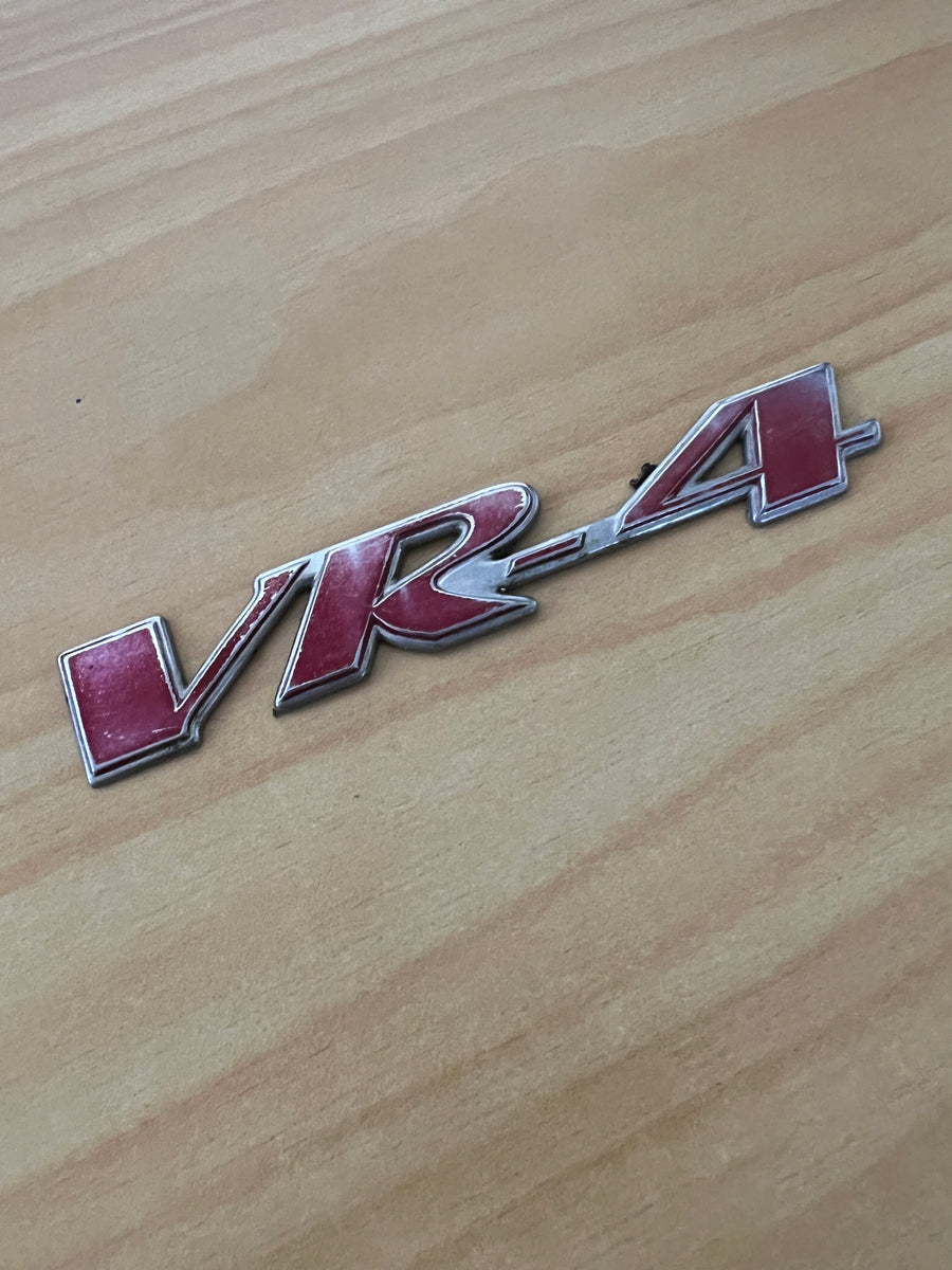 Genuine VR4 Bootlid Badge – projectvr4