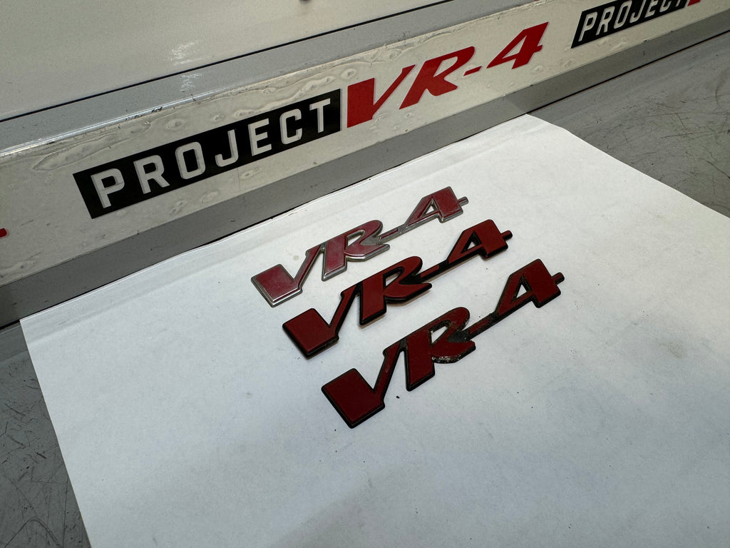 Genuine VR-4 Rear Emblem – projectvr4